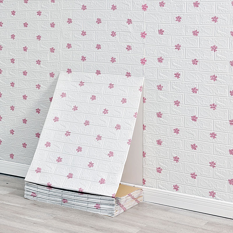 Wallpapers wallpapers 3D Wall paper Dinding Foam Wal paper Adhensive ...