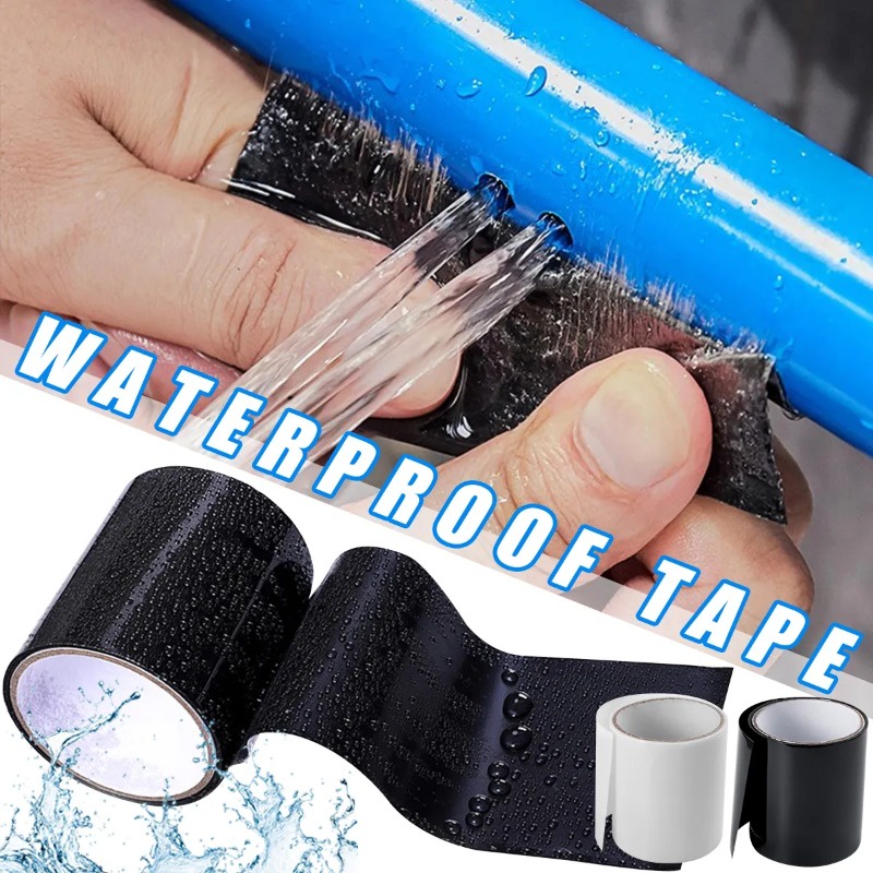 Super Strong Fiber Waterproof Tape Leakproof Seal Repair Tape Self Fix ...