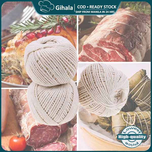 1 Roll Butcher's Cotton Twine Meat Prep Trussing Turkey Barbecue ...