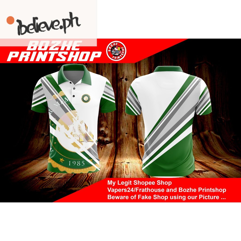 Alternative Deped Polo Shirt Uniform for Women FULL SUBLIMATION Teacher ...