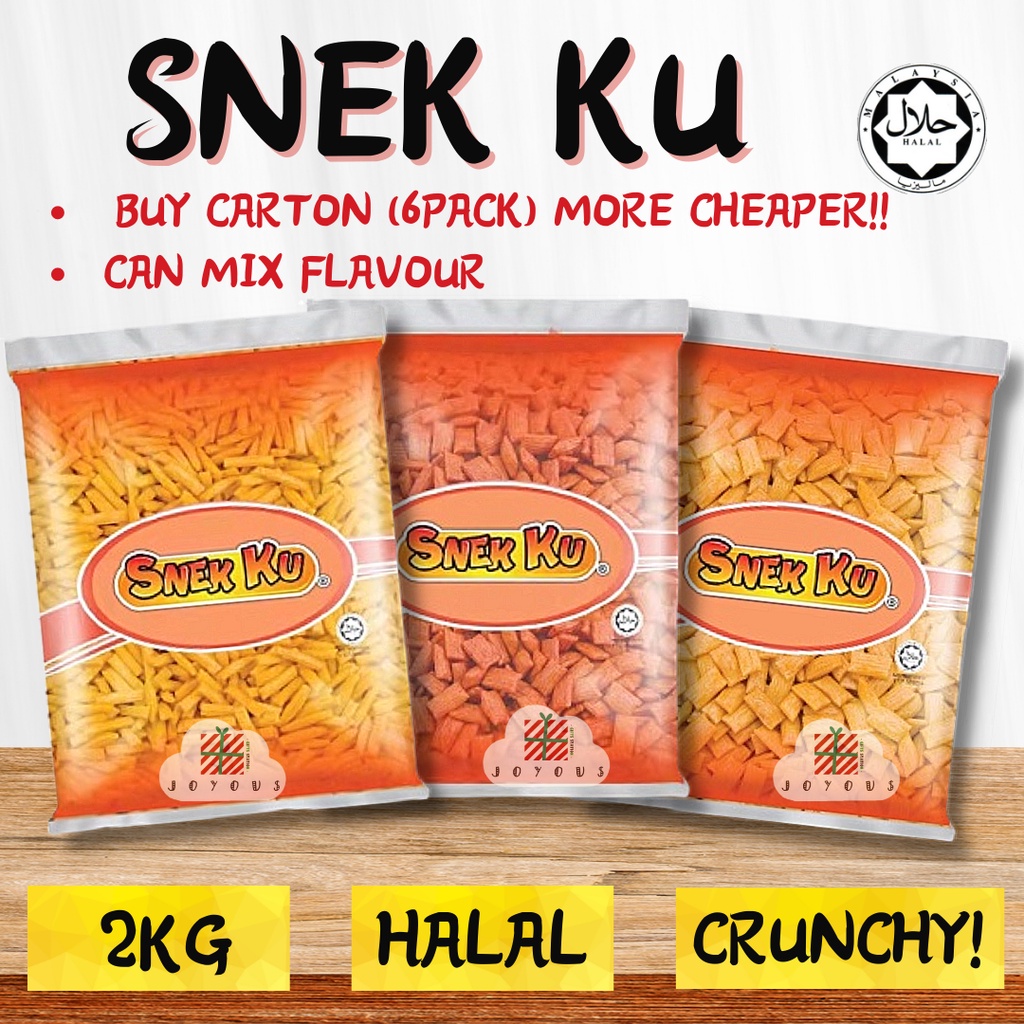 2KG Ku Keropok Snacks (Chili Noodle Onions / Chilli Seeds / Chicken / 3 ...