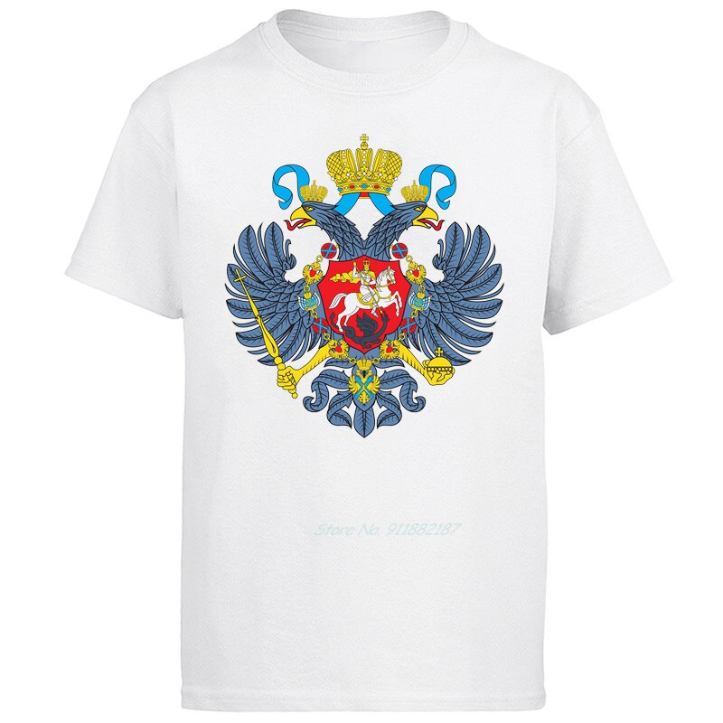 Russia Moscow Coat Of Arms Flag Symbols diy graphic t shirts short ...