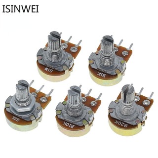 10pcs Potentiometer Resistor 1K 2K 5K 10K 20K 50K 100K 500K 1M Ohm ...