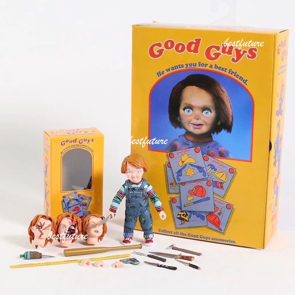NECA Child's Play Chucky Cult Doll Ghost Doll Action Figure Model ...