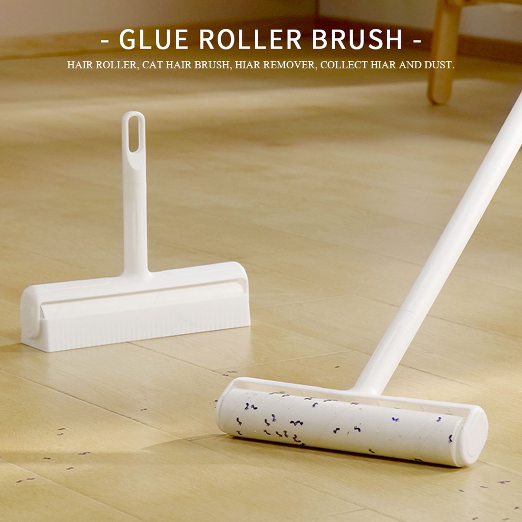 Sticky Hair Roller Lengthened Household Roller Sticky Dust Ash Suction ...