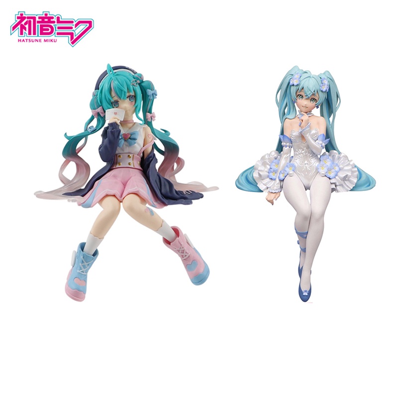 14CM Virtual Idol Singer Hatsune Miku Anime Figure Two-Dimensional ...