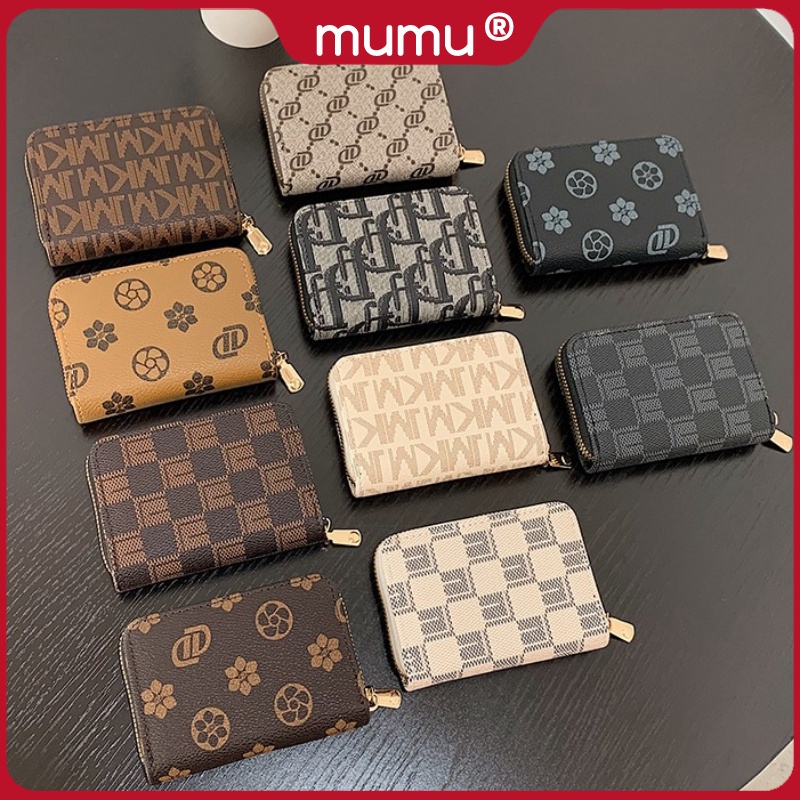 Mumu 1073 New Trend Zipper Wallet For Woman Purses Card Holder Wallets ...