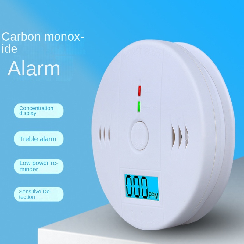 Carbon Monoxide Alarm New National Standard Household Indoor Battery ...