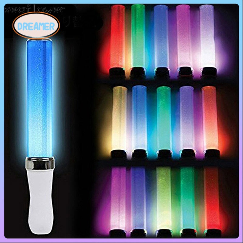 15 Colors LED Light Stick Concert Glow Stick Night Party Flash Stick ...
