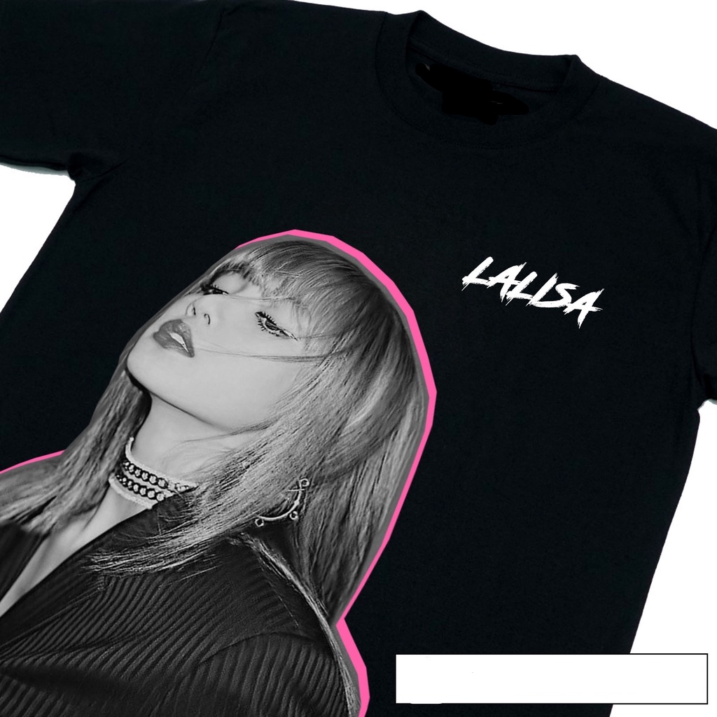 BLACKPINK Lisa Signature Streetwear Clothing Shirt, Tshirt | Shopee ...