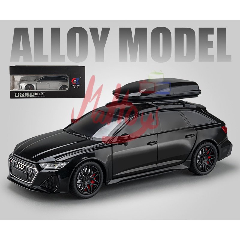 Diecast Chezhi Audi RS6 Avant 1:24 Scale (Audi Sedan RS6) | Shopee ...