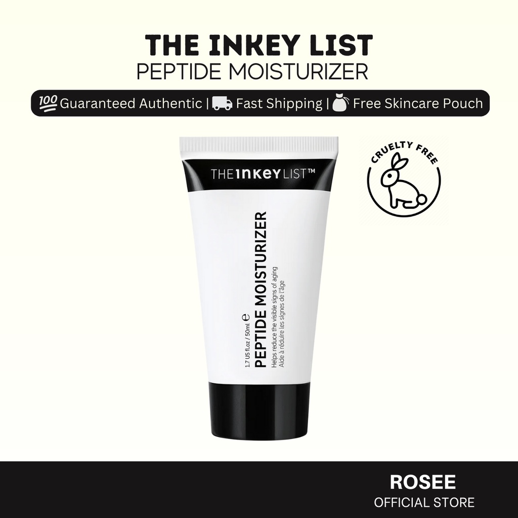 The Inkey List Peptide Moisturizer 50ml | Shopee Philippines