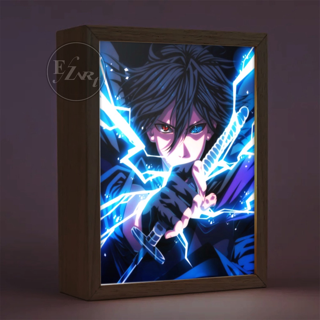 Naruto Anime Edition - Lighted Painting Frame LED Light Painting Art ...