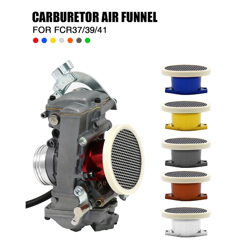 MOTOPARTS SHOP 72mm Net Mesh Screen Carburetor Air Funnel Aluminum Air ...