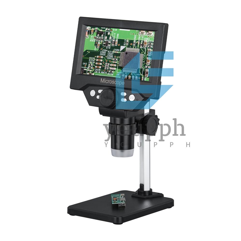 5.5-inch LCD Display Electron Microscope 10 Megapixel Industrial ...