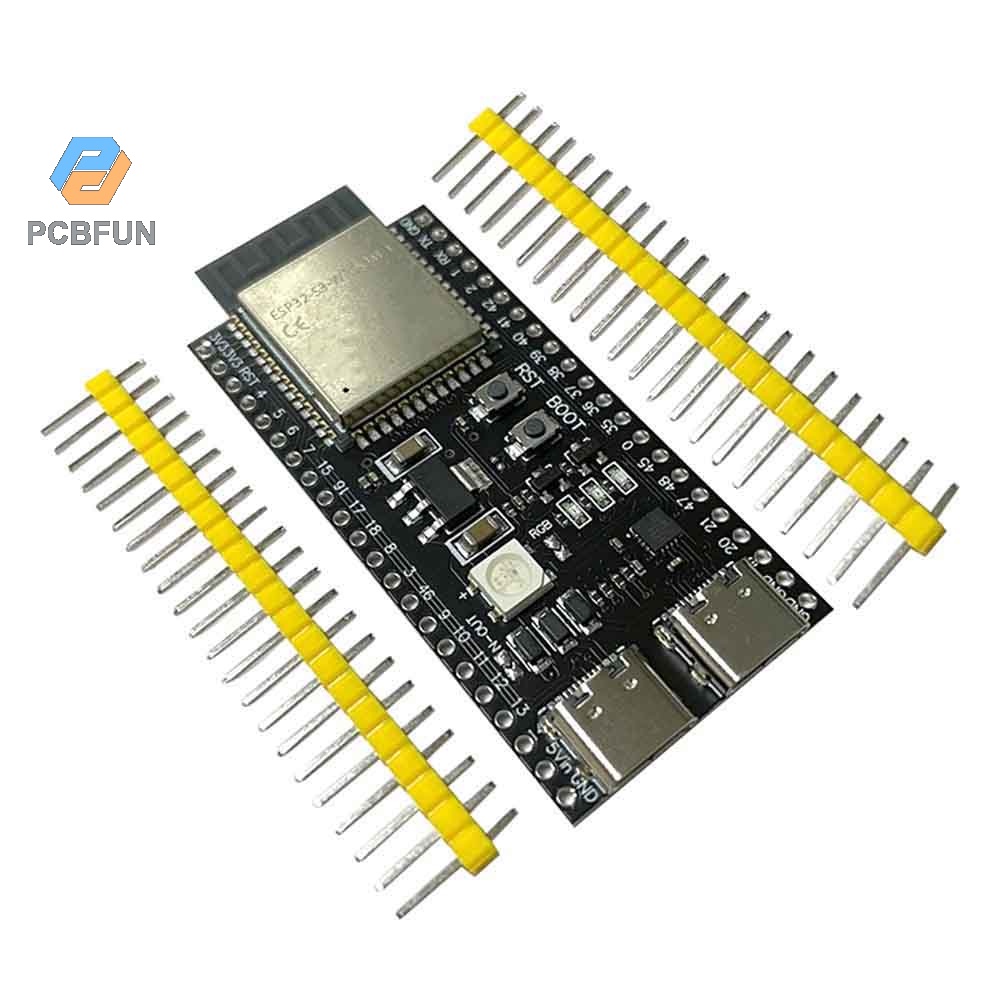 Pcbfun N8r2/n16r8 Esp32-s3 Core Board Development Board Kit For Devkitc-1 Wroom-1 Diy | Shopee ...