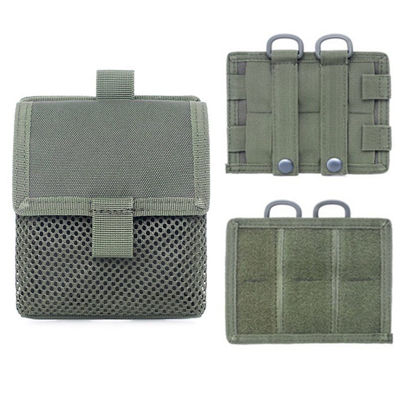 LUC EDC Bag Molle Backpack Board Panel Tool Waist Bag HOOk&LOOP Walkie ...