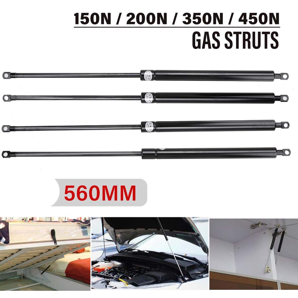 560mm 150-450N Car Gas Struts Bar Bonnet Hood Trunk Tailgate Shock Lift ...