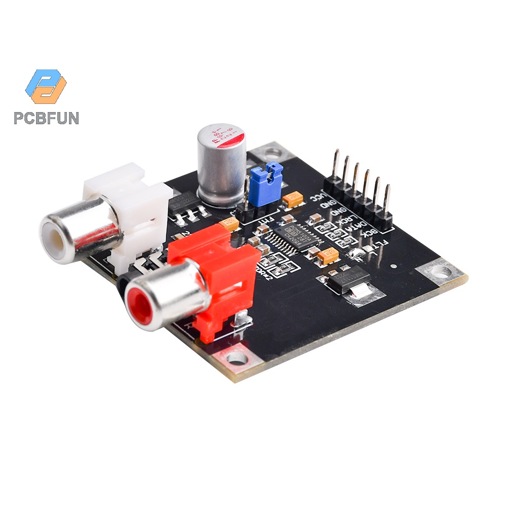 Pcbfun DC 5-10V PCM5102 PCM5102A DAC Decoder Board I2S 32Bit 384K ...