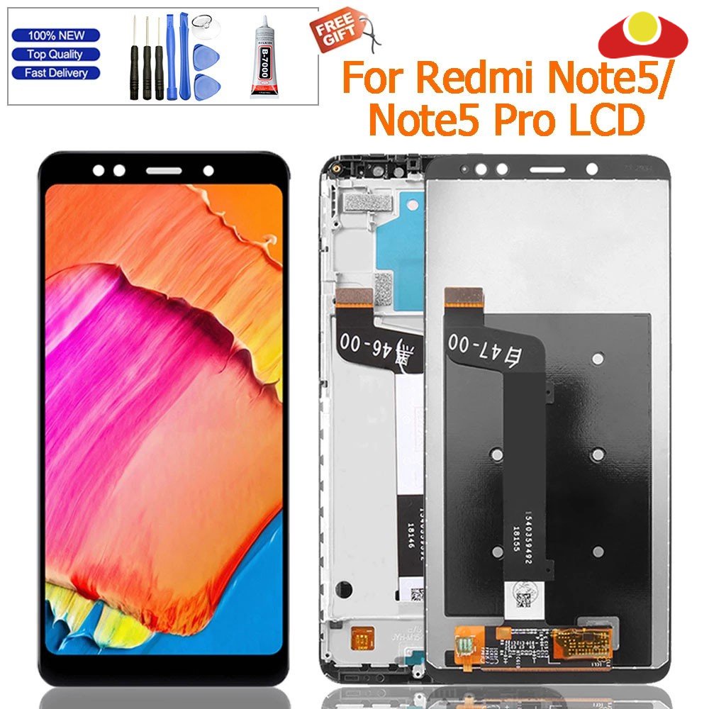 For Xiaomi Redmi Note5 Note 5 pro LCD Display Touch Screen With Frame ...