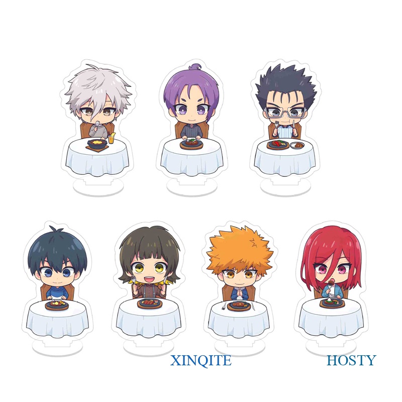 XINQITE Anime BLUE LOCK Mini Action Figure Doll Acrylic Stand Model ...