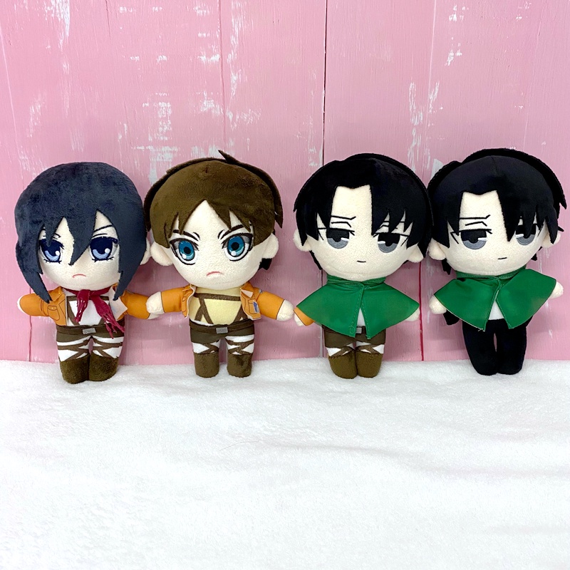 20cm Plush Toys Cute Plush Dolls Attack on Titan Anime Figure Toys ...