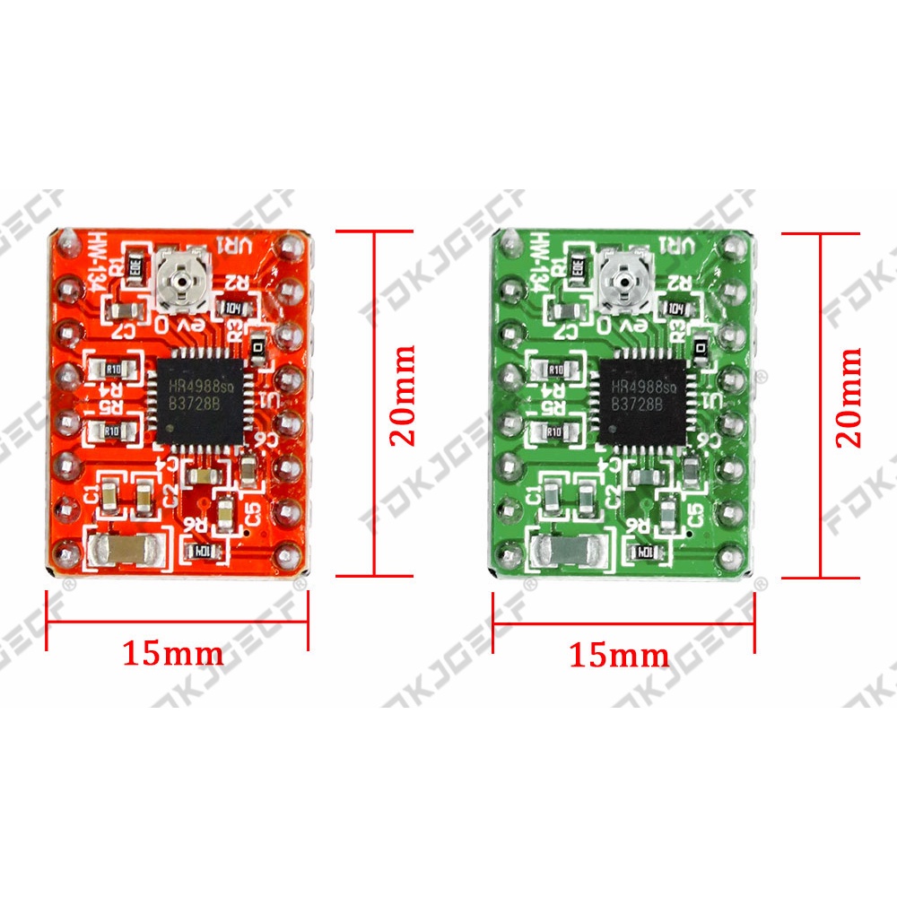 3D Printer A4988 DRV8825 Stepper Motor Driver Control Panel Board ...