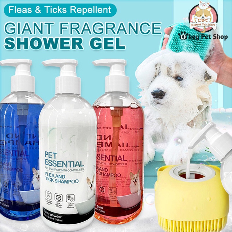 Dog Shampoo Pet Shampoo With Conditioner Flea And Tick Shampoo Cat ...