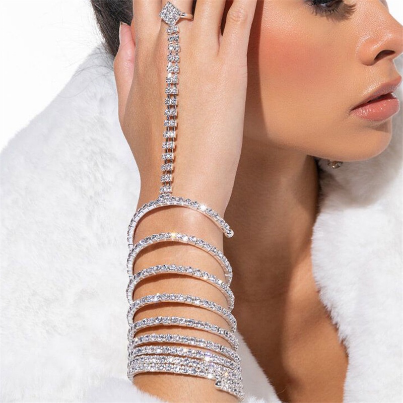 Popular Multi layered Crystal Bracelet with Cool and Shiny Water ...