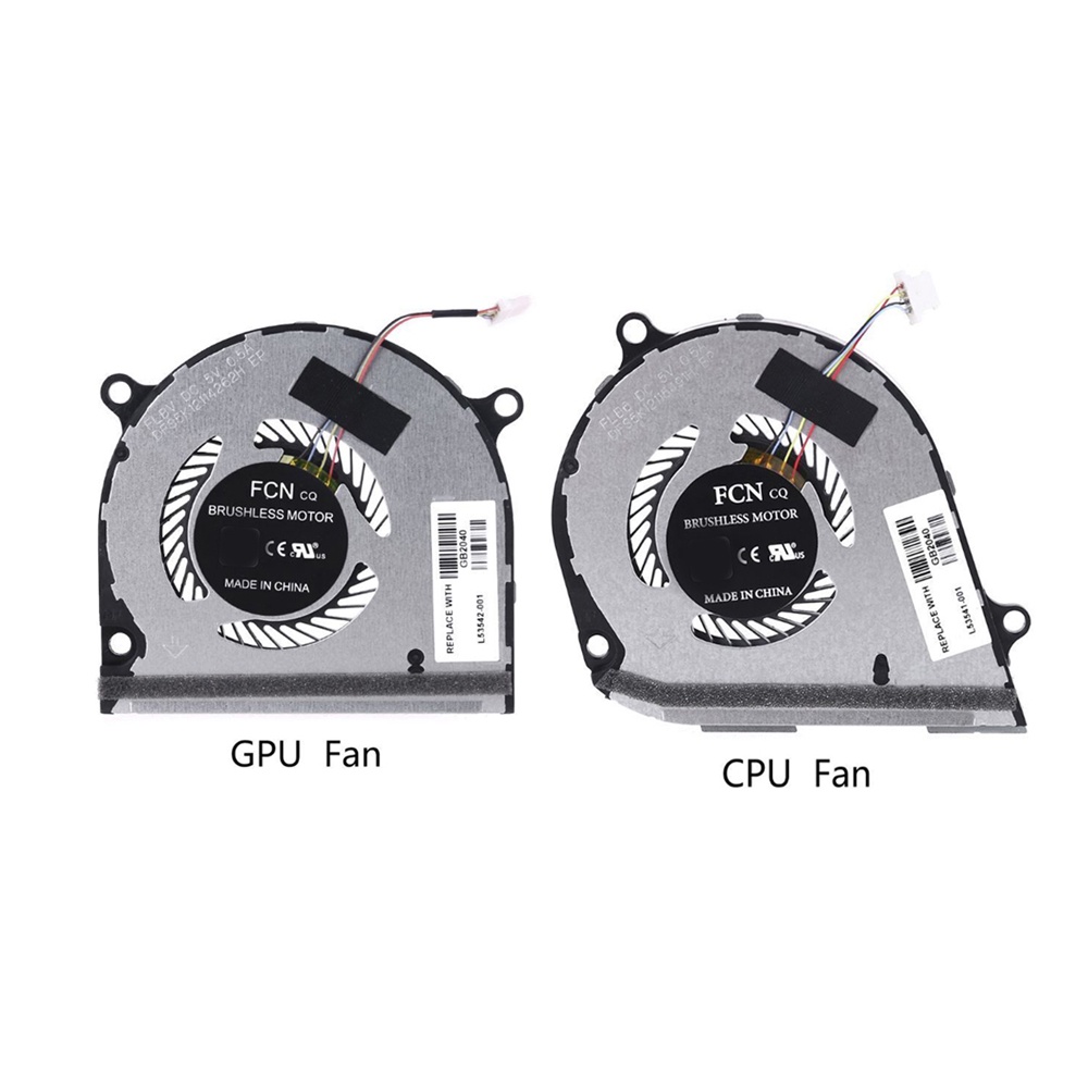 CPU+GPU Cooling Fan For HP ENVY X360 15-DS 15-DR 15M-DS 15M-DS0011DX ...