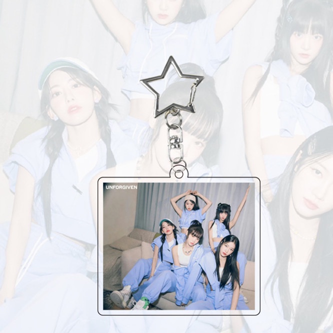 1pc LE SSERAFIM Acrylic Key Chain Lesserafim KAZUHA SAKURA EUNCHAE ...