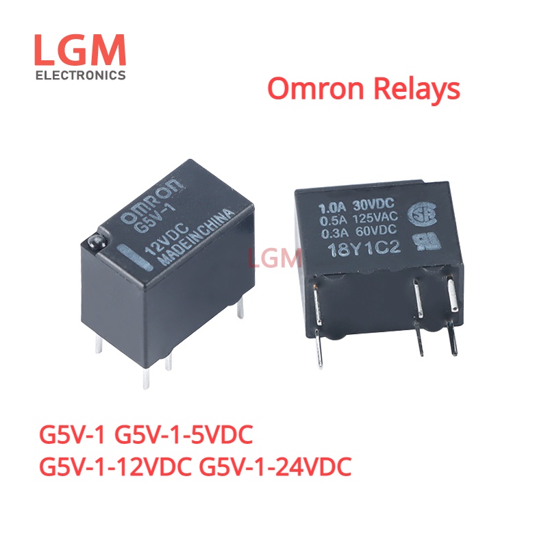 2Pcs Omron Relays G5V-1 G5V-1-5VDC G5V-1-12VDC G5V-1-24VDC 5V 12V 24V ...
