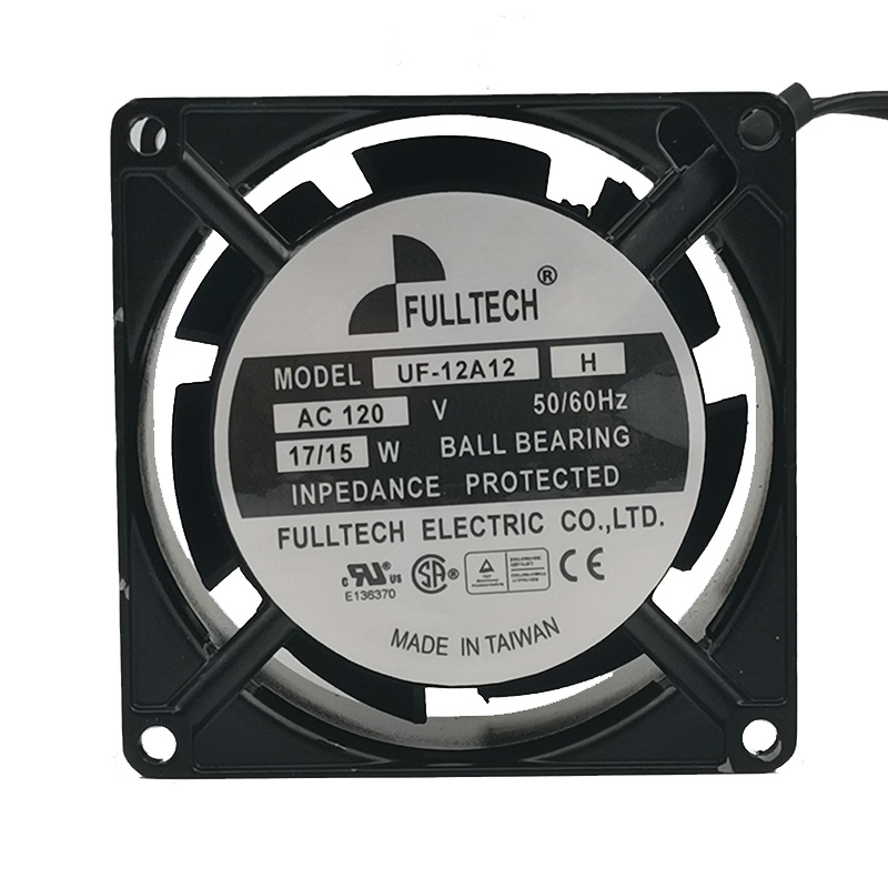Brand New Axial Fan UF-12A12 120V 50/60Hz 17/15W 8038 8CM Industrial ...