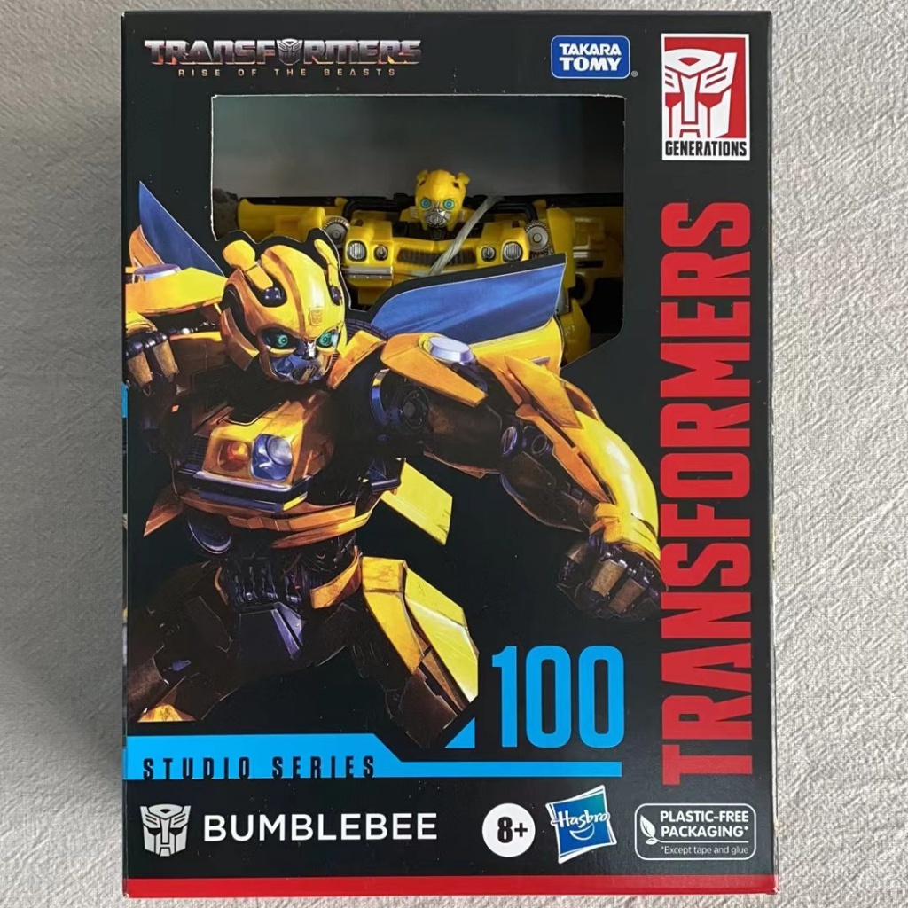 Hasbro Transformers movie 7 SS100 enhanced bumblebee deformation toy ...