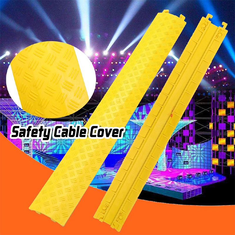 1000X135X20MM Safety Floor Cable Cover Wire Floor Ramp PVC Cable Ramp ...