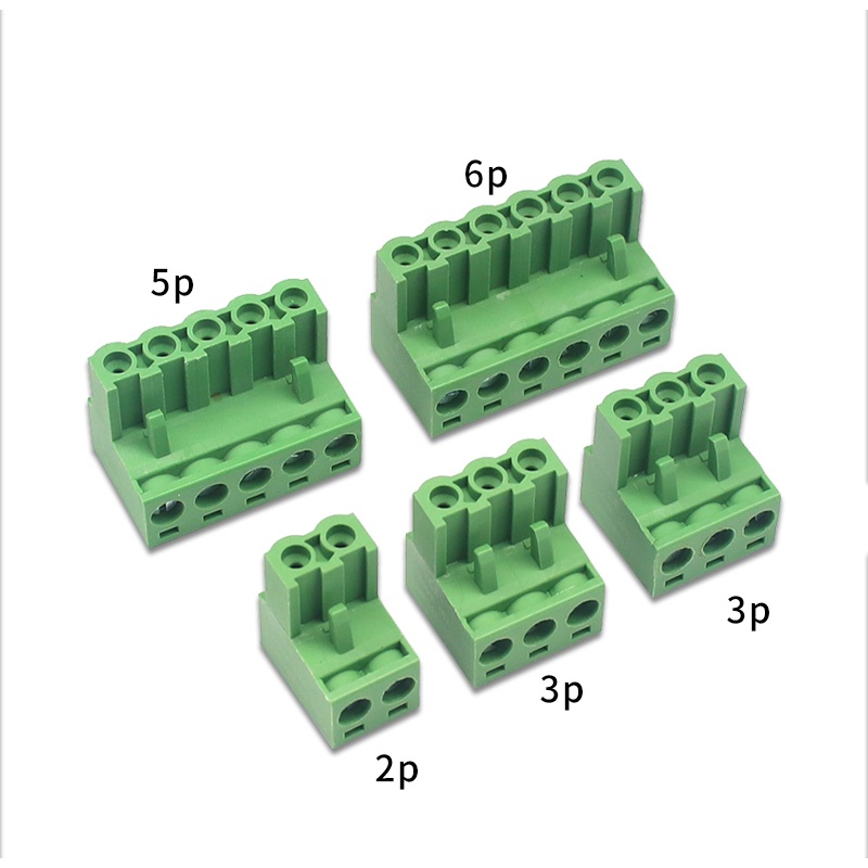 10PCS KF2EDGK 5.08 2EDG 2P~12P PCB CONNECTOR PLUG-IN TERMINAL BlOCK 2EDGK 5.08mm 2pin~12pin ...