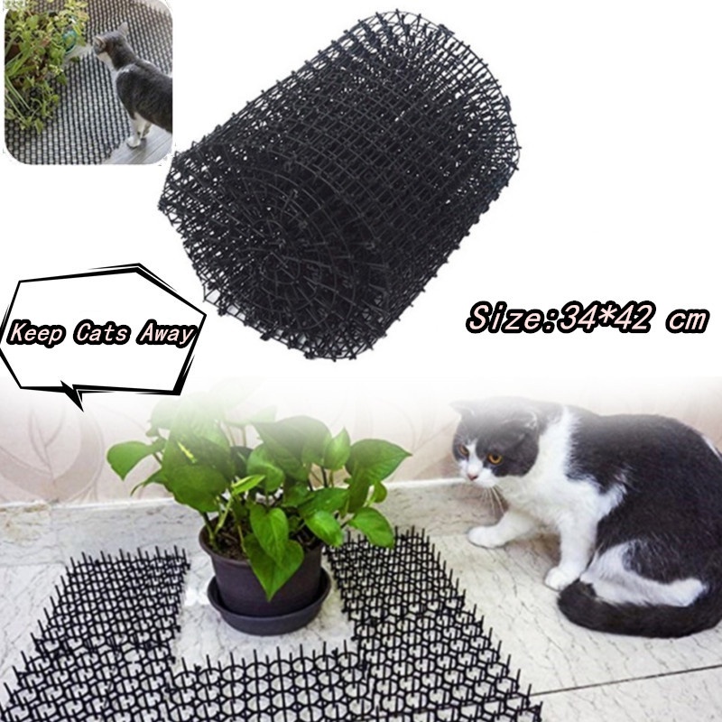 34*42CM Anti-Cat Mat with Spikes Cat Repellent Mats Indoor Outdoor Anti ...