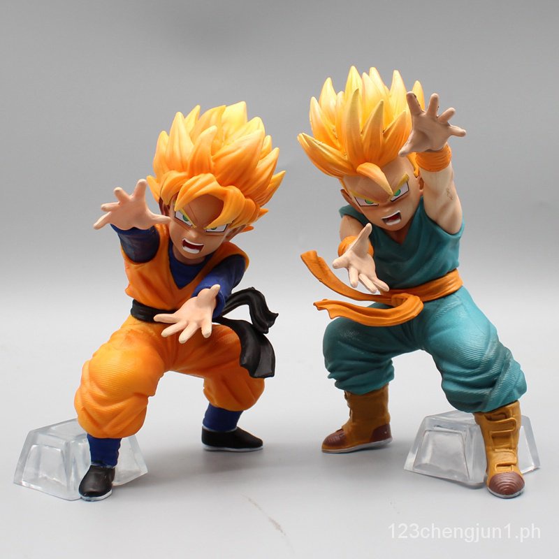 Anime Dragon Ball Z Son Goten Figure Super Saiyan Trunks Action Figures ...