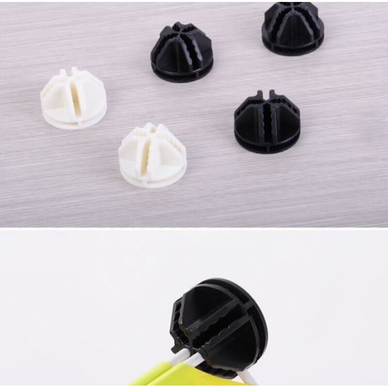 4Pcs Plastic Grid Wall Shelf Shelves Connector | Mesh Connector | Cage ...
