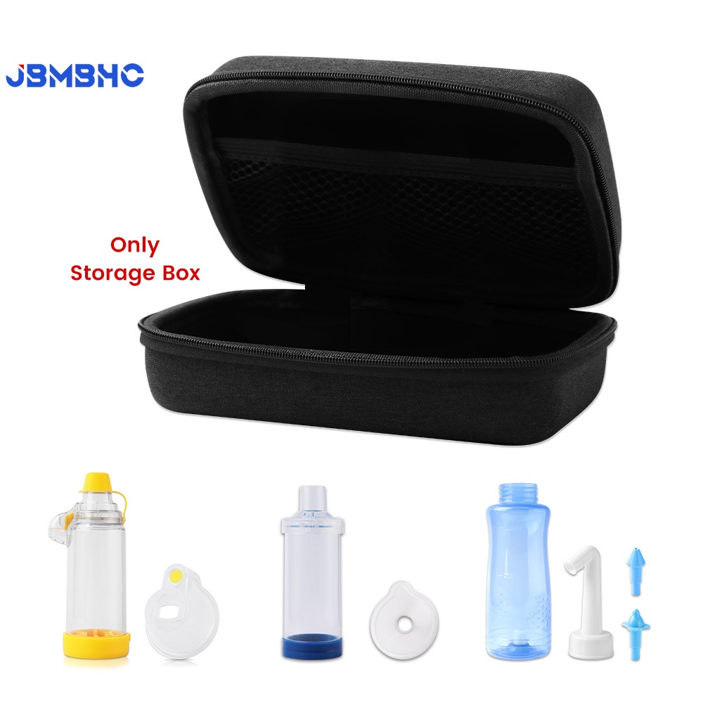 Hard Travel Case for Asthma Inhaler Spacer Accessories Carrying Bag for ...