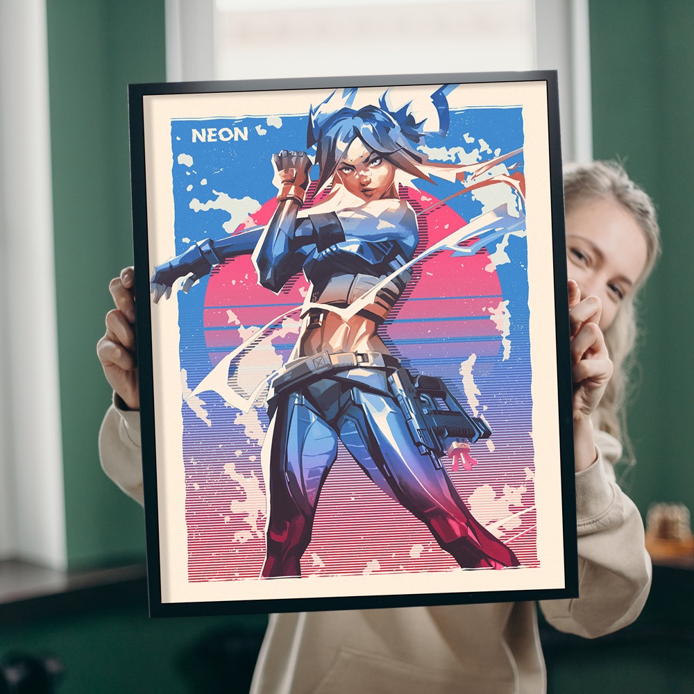 Anime figure Gaming Aesthetic Valorant Figure Quality Viper Reyna ...