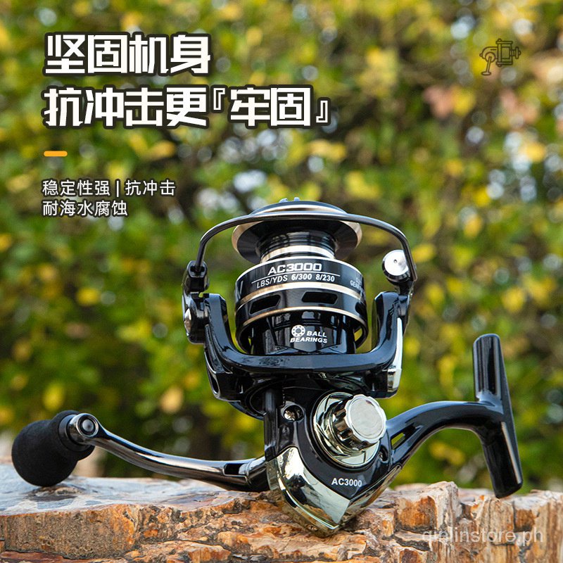 【Spot】Full All Metal Spool High Speed Spinning Reel Fishing Accessories ...