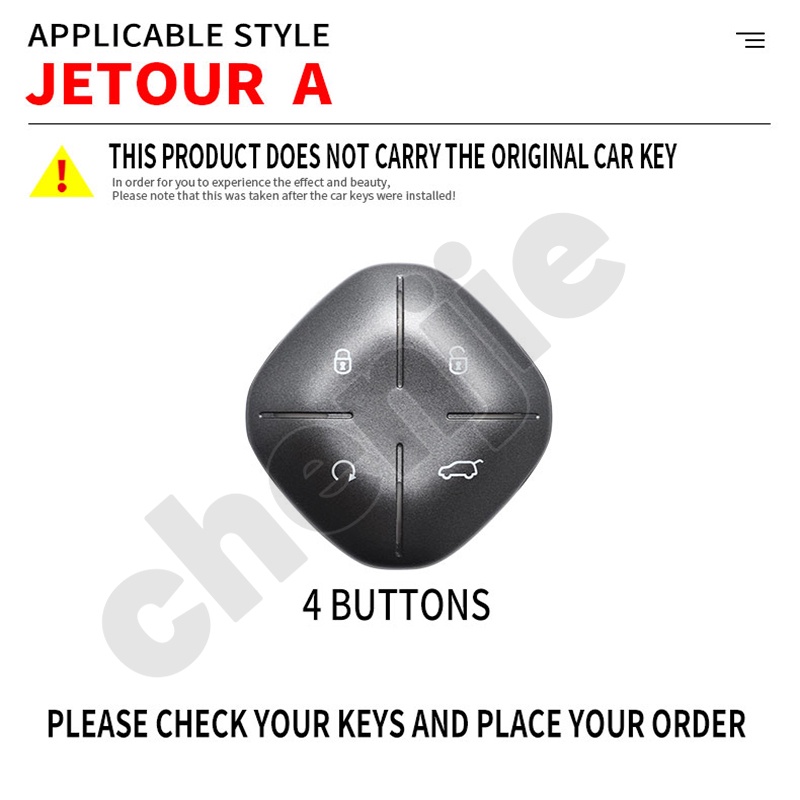 high quality For Jetour Dashing 2023 2024 Leather Smart Remote Fob Car ...