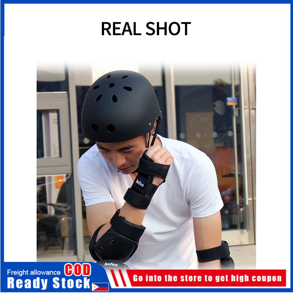 7 pieces/set of child/adult roller skating safety protective equipment ...