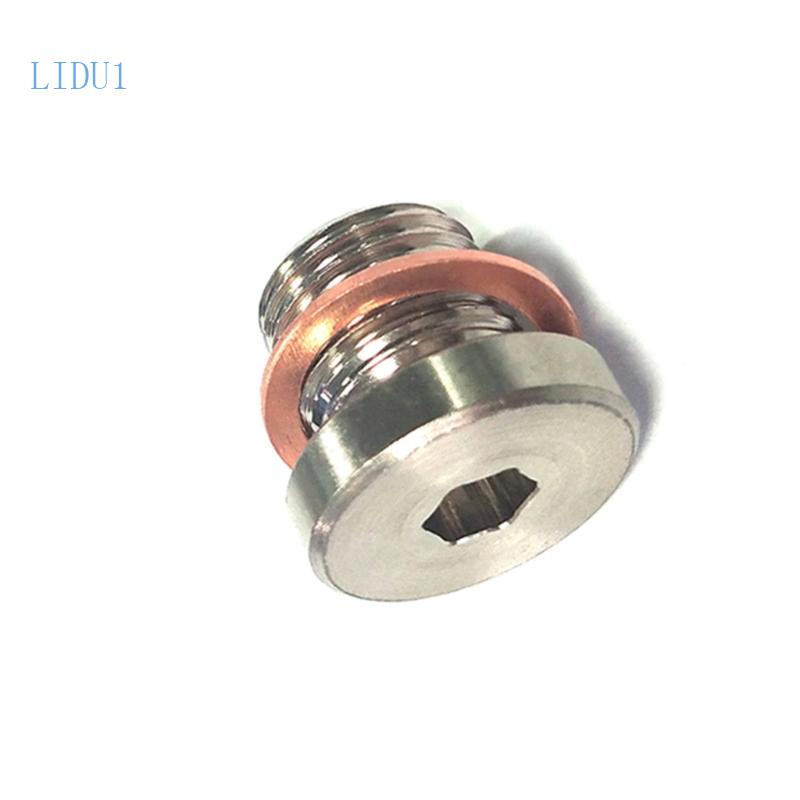 LIDU1 M12x1 25 O2 Oxygen Sensor Wideband Plugs Nut Stepped Cap Fittings ...
