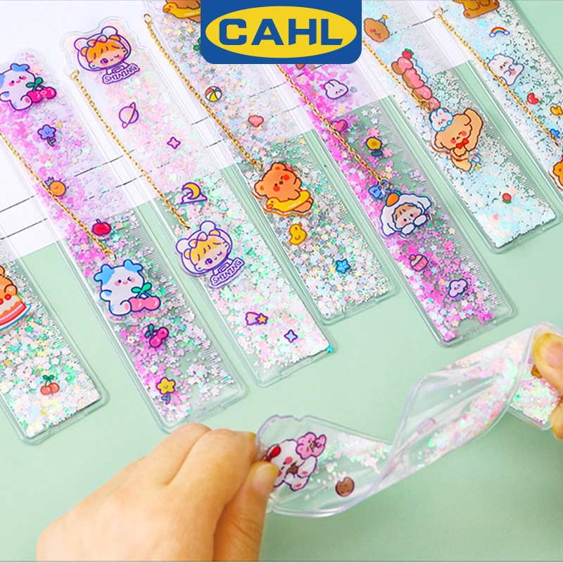 Funny Rotatable Soft Ruler with Pendant Drawing Measuring Tool Ruler ...