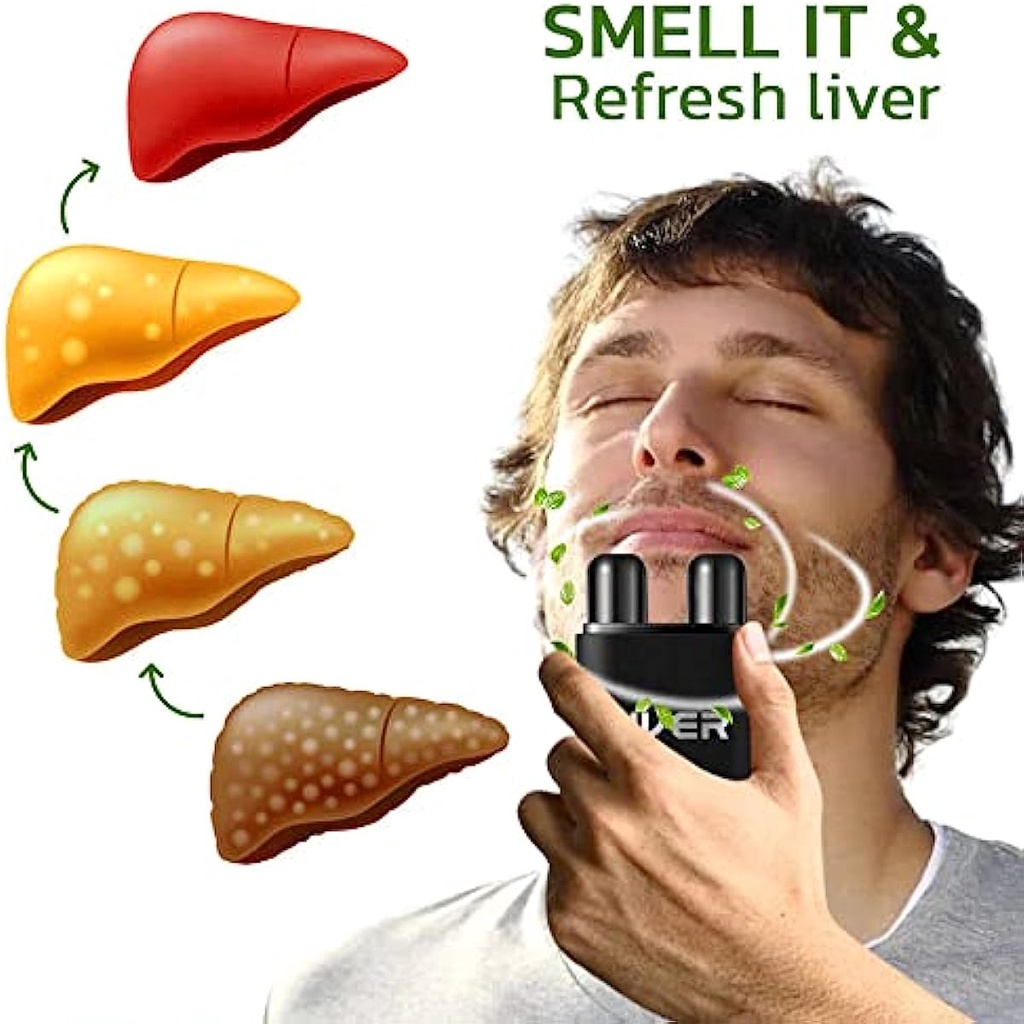 Vegan Liver Cleaning Nasal Box, Nasal Herbal Box 5 flavors for liver ...