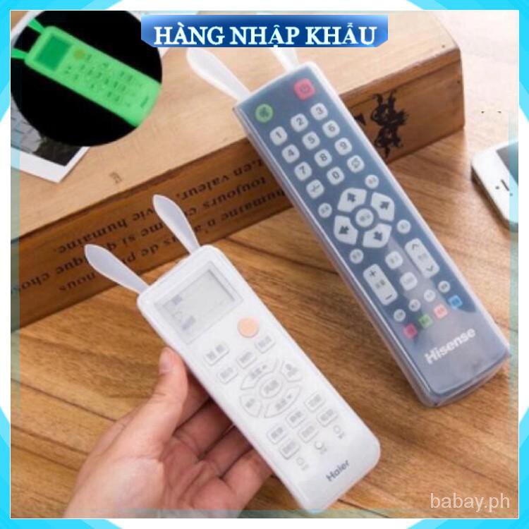 2 sets of air-conditioning TV remote control transparent plastic ...