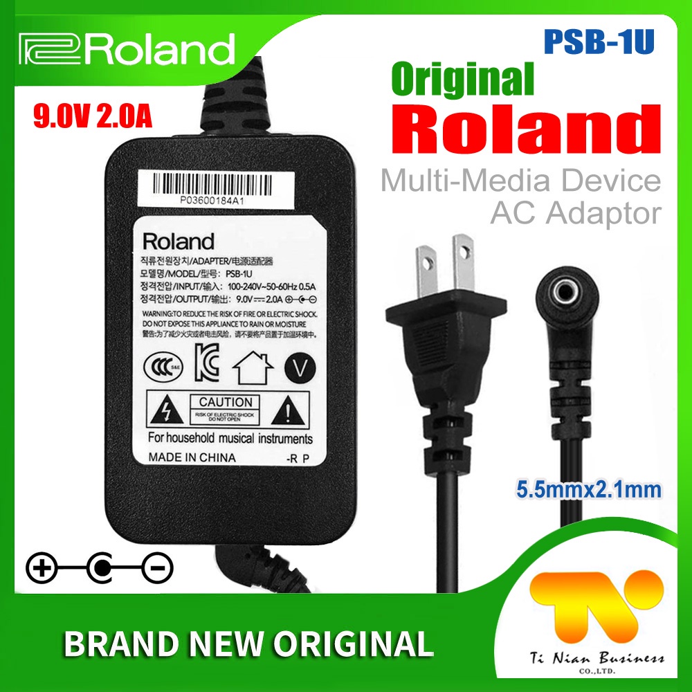 9.0V 2.0A AC Adaptor PSB-1U for Roland BOSS GT-10 GT-100 Multi-Effects ...