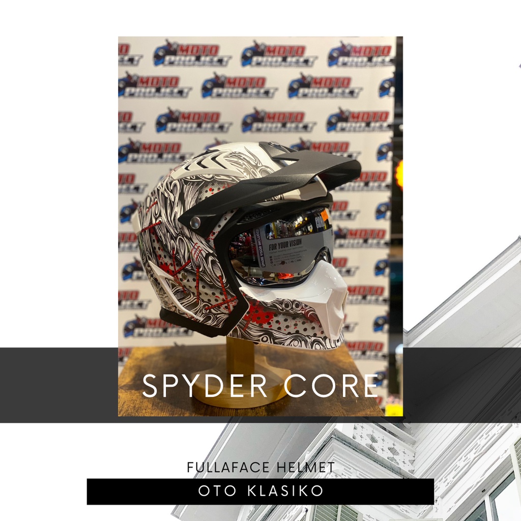 Spy Street Hybrid Helmet Core G Neo S1 SHRED 191ss oto klasiko | Shopee ...